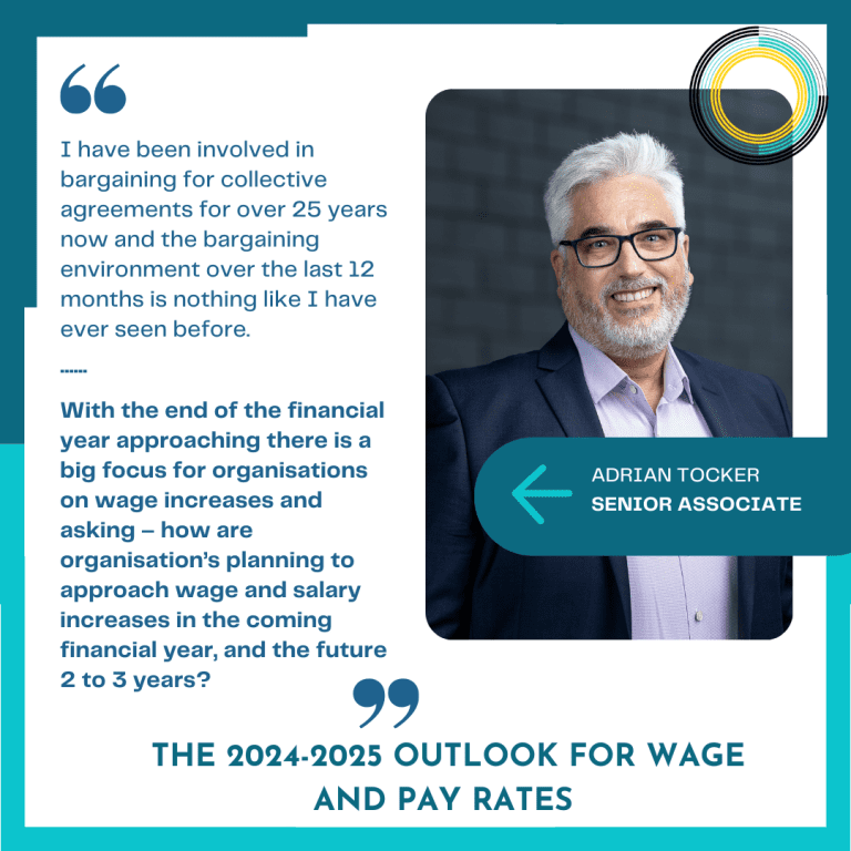 2024-2025 Outlook for Wage and Pay Rates